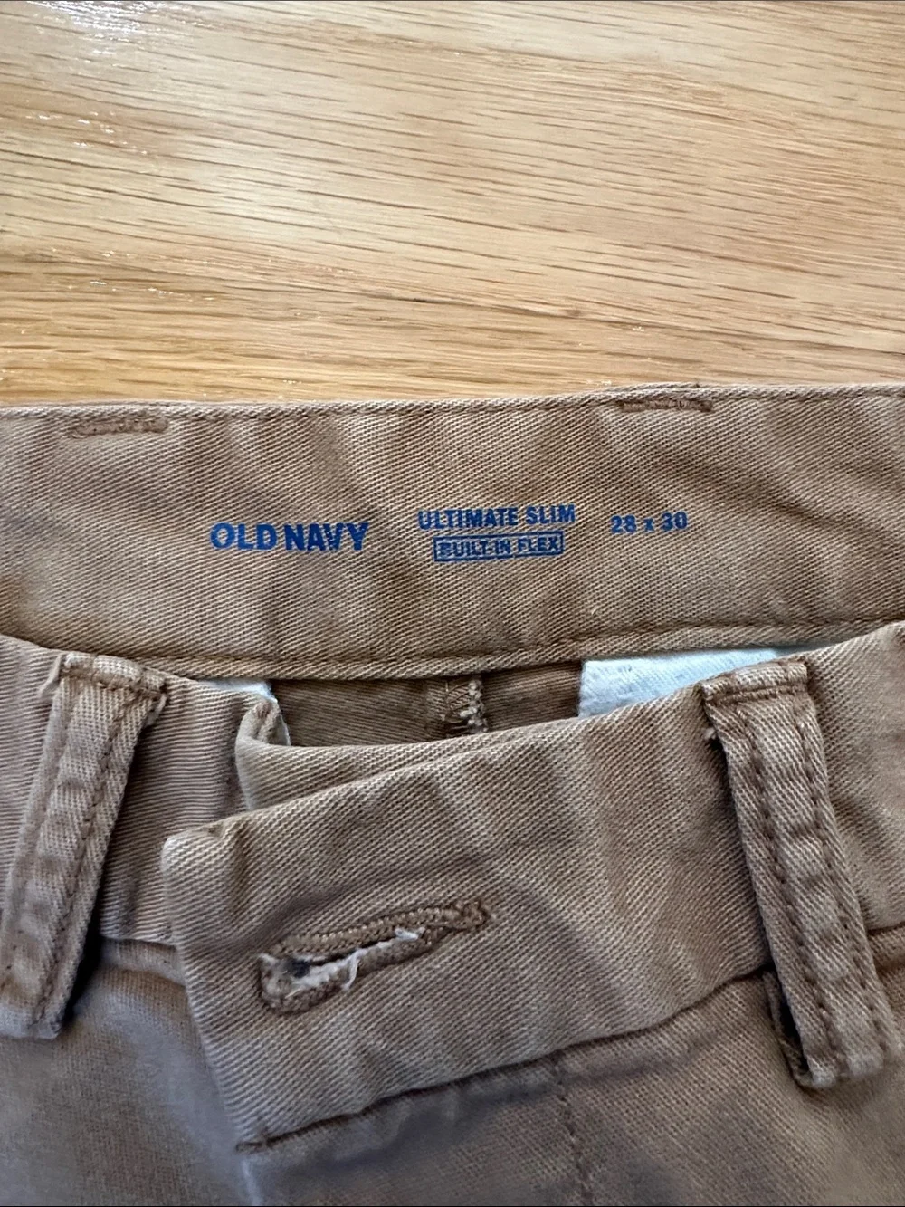 Old Navy | Pants | Old Navy Ultimate Slim Chinos In Khaki Brown | Poshmark
